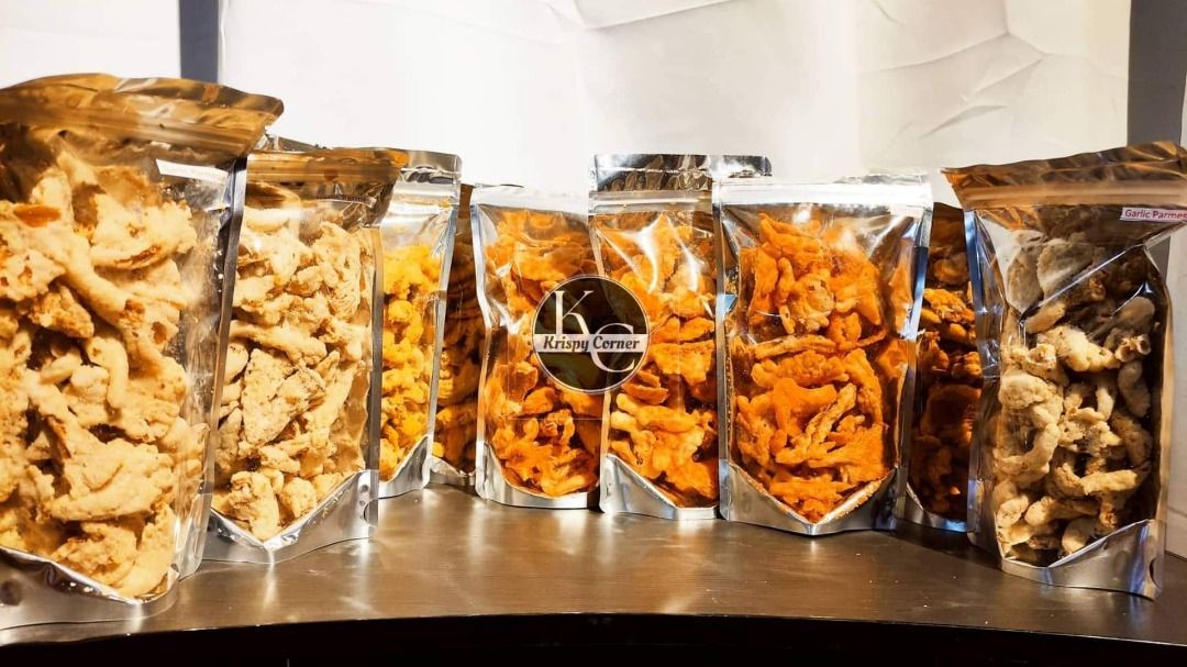 BUTCHERON CRISPY MUSHROOMS CHICHARON BAGNET BACKFAT PURO ISAW LITID ...