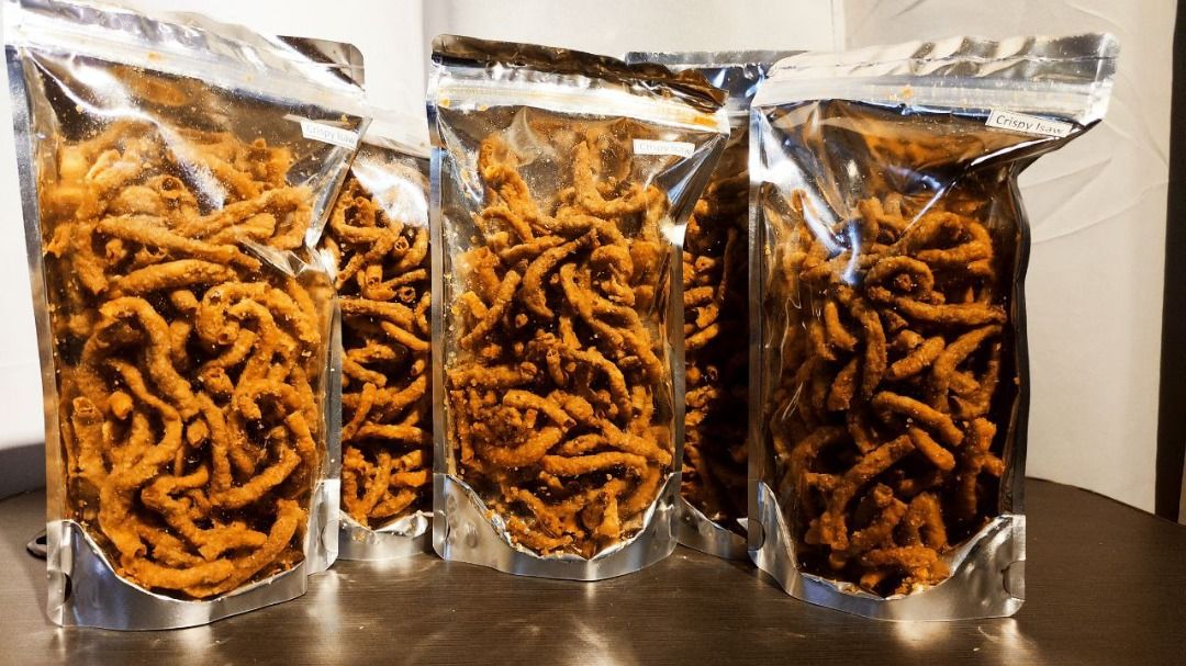 BUTCHERON CRISPY MUSHROOMS CHICHARON BAGNET BACKFAT PURO ISAW LITID ...