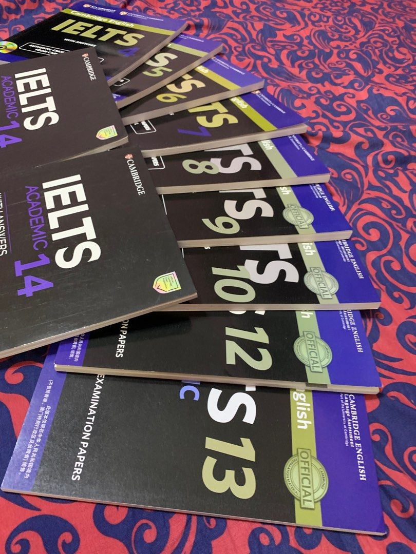 CAMBRIDGE IELTS BOOKS 1-14 SECTION ALONG WITH CD, Hobbies & Toys, Books ...
