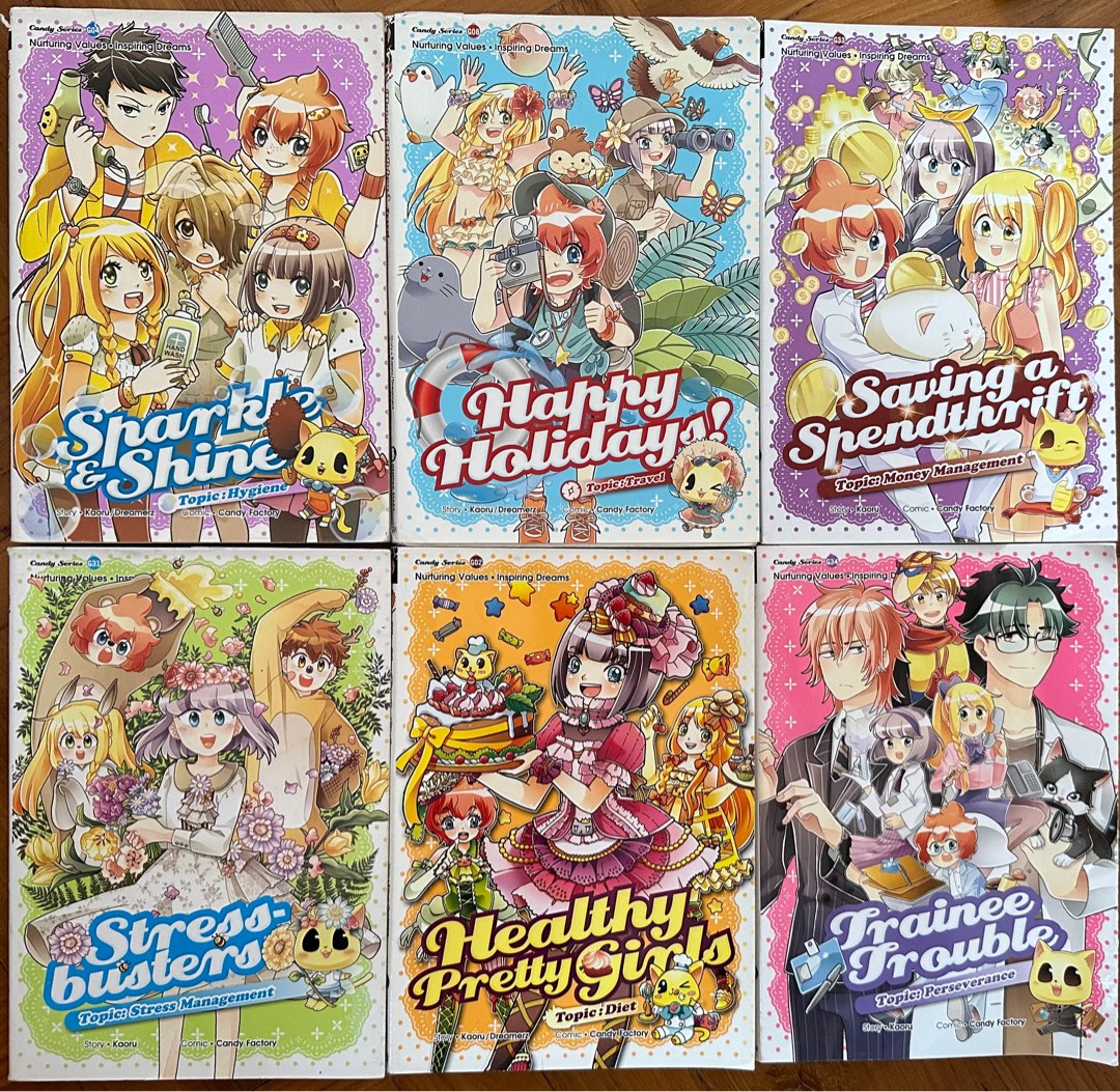 Candy gem books, Hobbies & Toys, Books & Magazines, Comics & Manga on ...