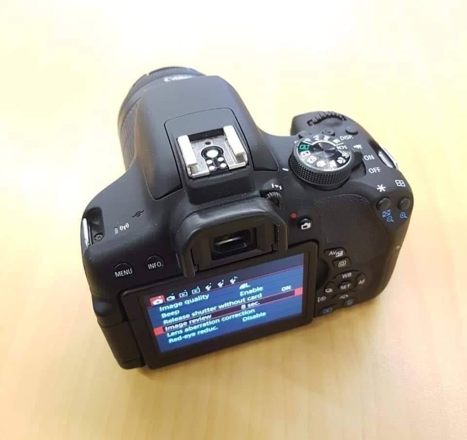 Canon 750D 24mp Flip Wifi Touch Dslr camera, Photography, Cameras on ...