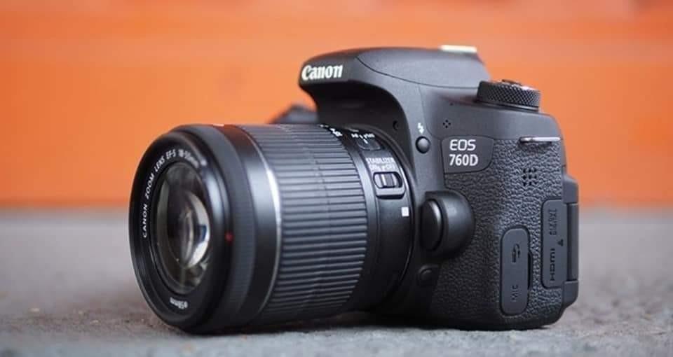 Canon 760D 24mp Flip Wifi Dslr Camera, Photography, Cameras on Carousell