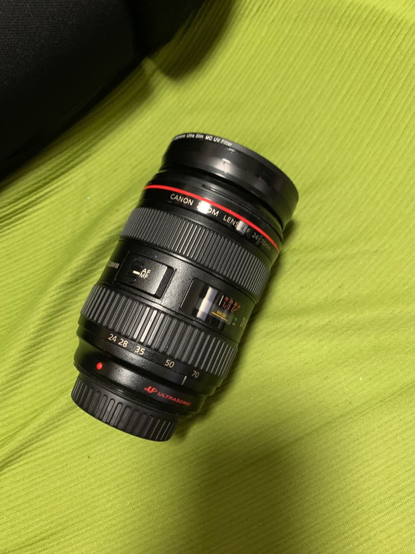 Canon EF lens 24-70 f2.8 L USM, Photography, Lens & Kits on Carousell