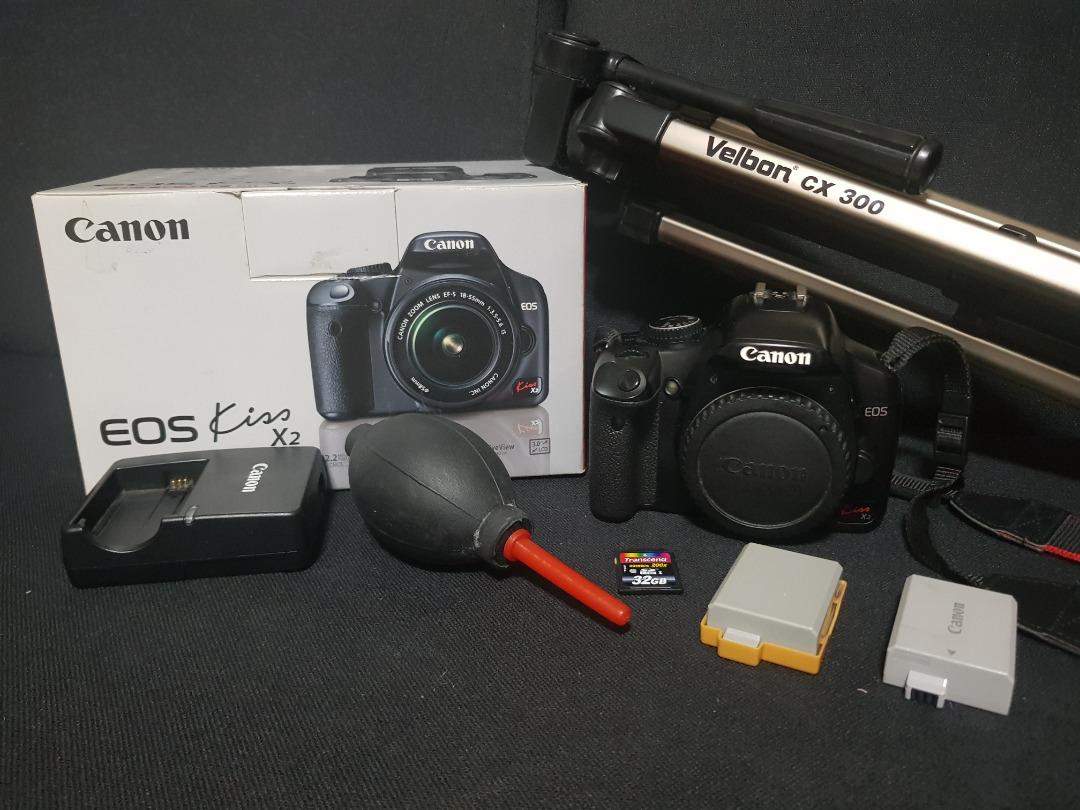 Canon EOS Kiss X2 Body Only (450D Rebel XSi) Excellent Condition Low ...