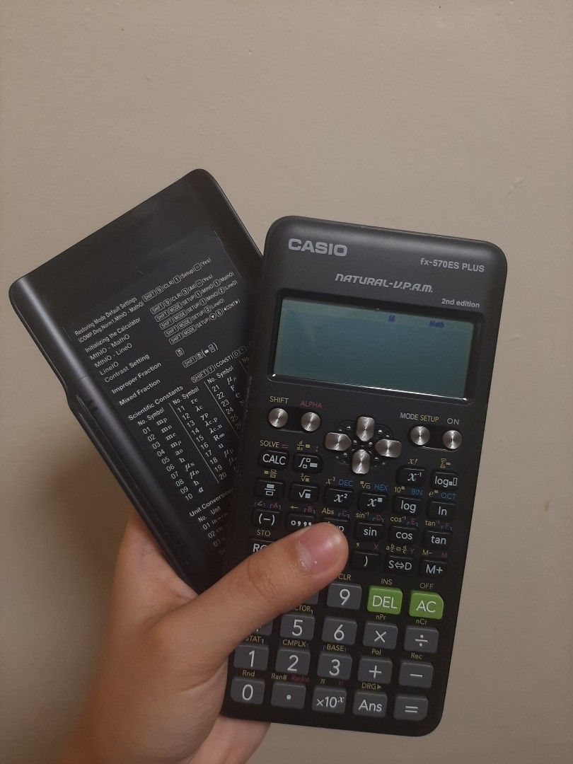 Casio fx-570 es plus 2nd edition, Hobbies & Toys, Stationary & Craft, Stationery & School ...