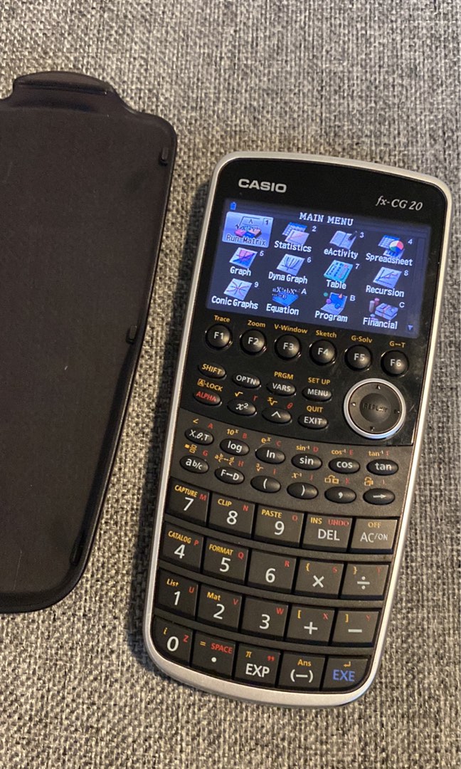 Casio FX CG20 advanced graphic calculator, 電腦＆科技, 商務用科技產品 - Carousell