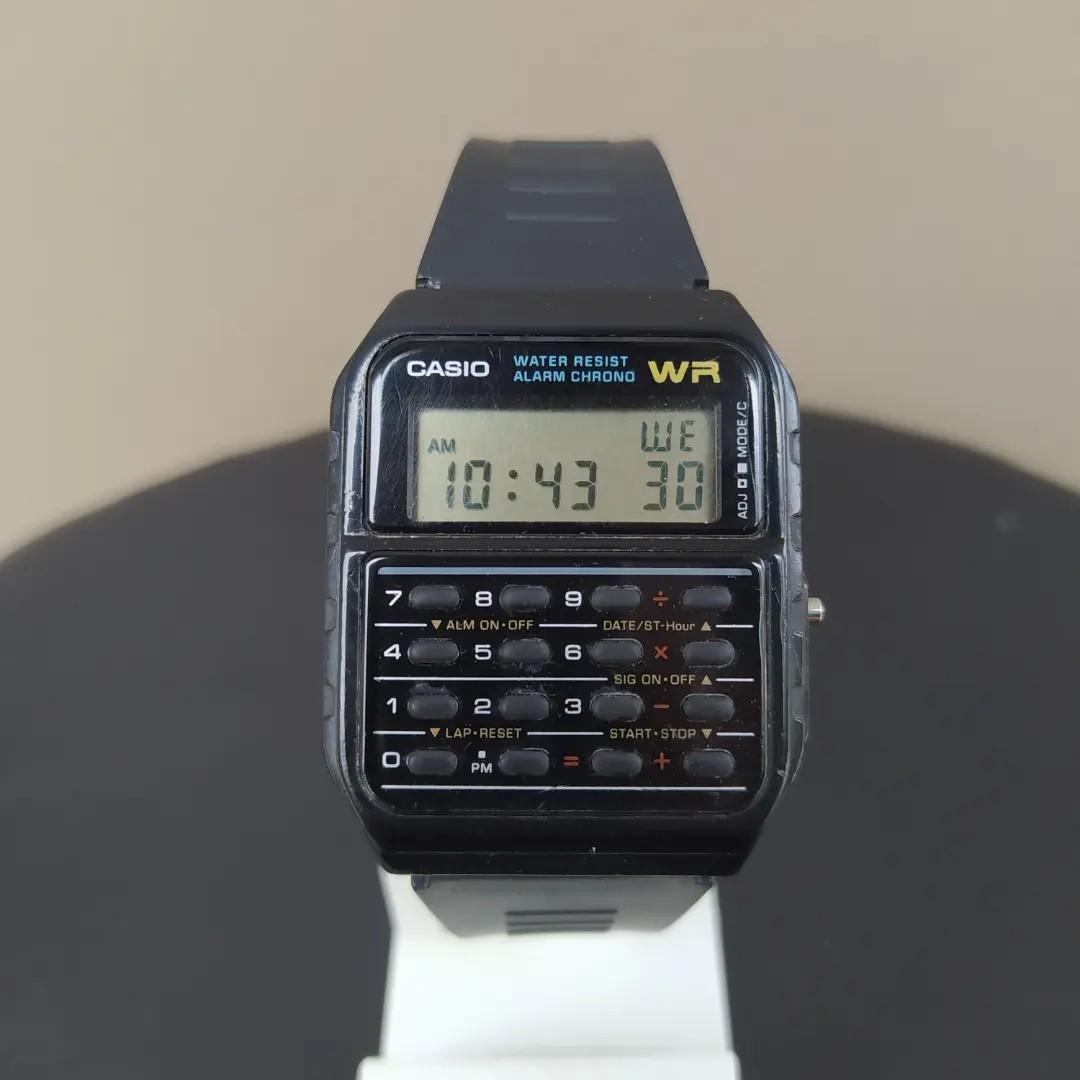 Casio kalkulator, Fesyen Pria, Jam Tangan di Carousell