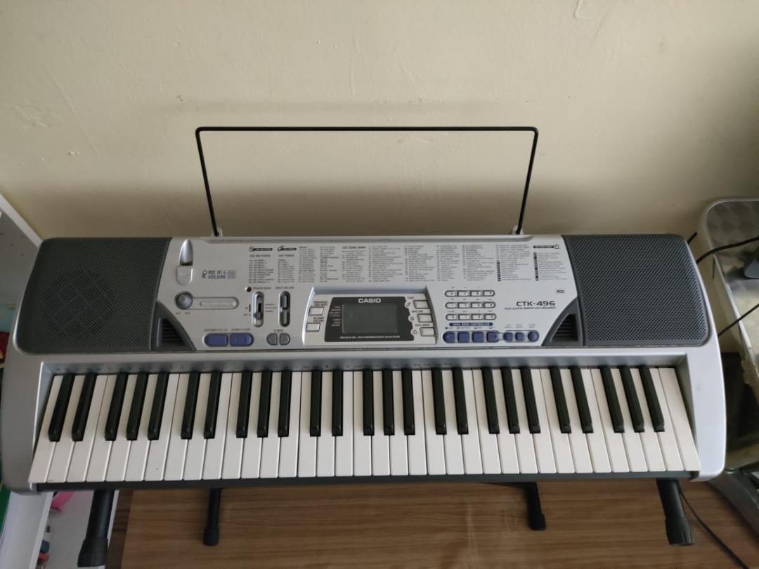 Casio Keyboard CTK-496, Audio, Other Audio Equipment on Carousell