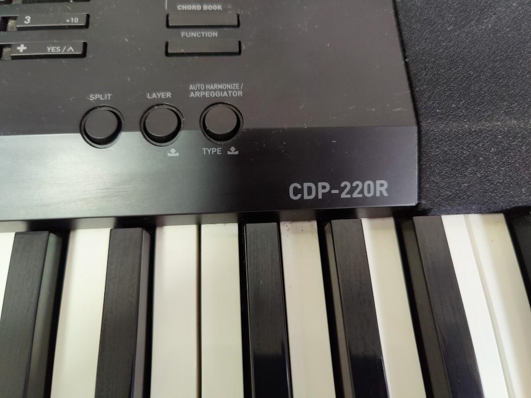 Casio Piano CDP-220R, Hobbies & Toys, Music & Media, Musical ...