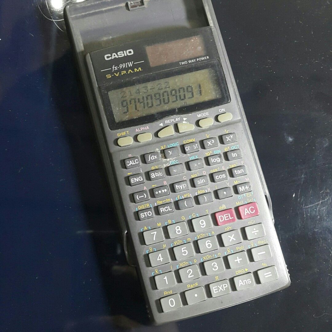 Casio Scientific Calculator 359 Function, Computers & Tech, Office ...