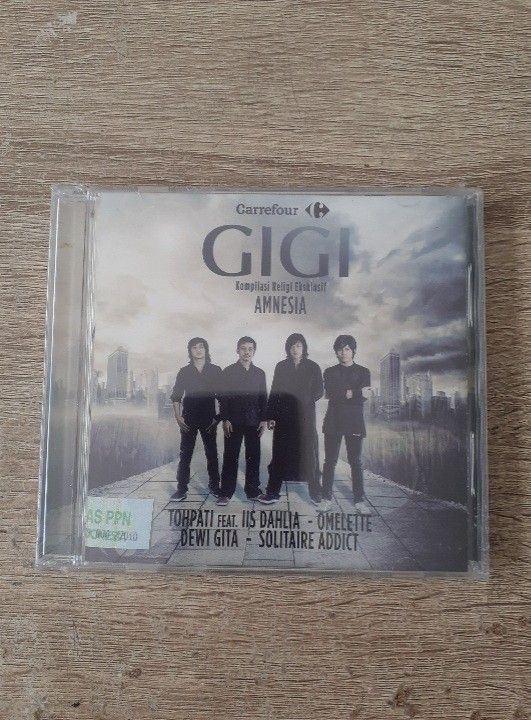CD original GIGI album Amnesia, Musik & Media, CD, DVD & Lainnya di ...