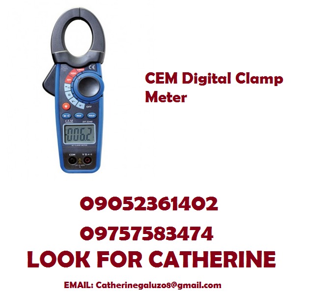 CEM Digital Clamp Meter ( Model DT-3341 ), Commercial & Industrial ...