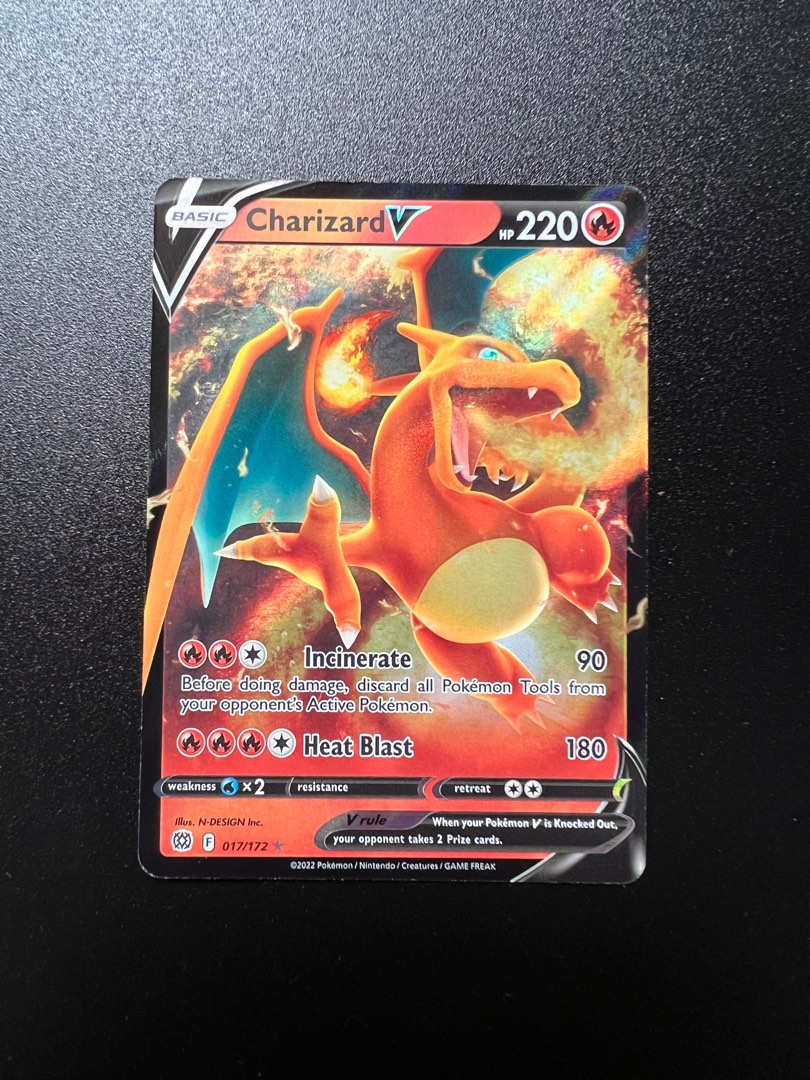 Charizard V - Brilliant Star, Hobbies & Toys, Toys & Games on Carousell