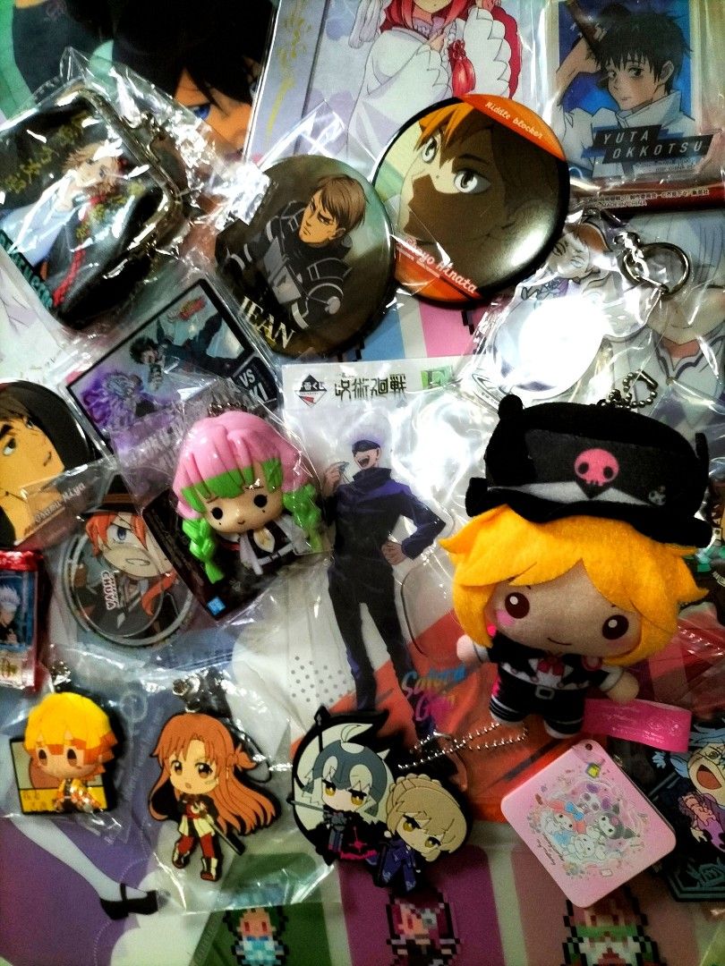 CHEAP ANIME GRABBAGS JJK SLIME REZERO DEMON SLAYER HAIKYUU BSD QQ AOT ...