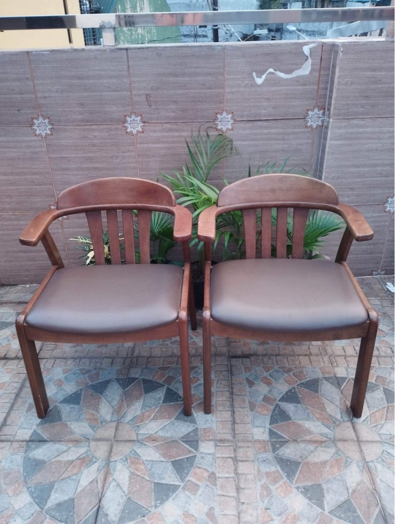 Classic 2 Pcs. Dining Chairs, Furniture & Home Living, Furniture ...