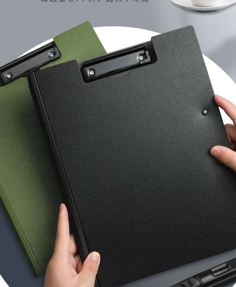 Colorful File Folder A4 Letter Size Clipboard Document Organizer Storage Waterproof Paper Folder