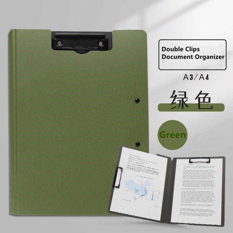 Colorful File Folder A4 Letter Size Clipboard Document Organizer Storage Waterproof Paper Folder
