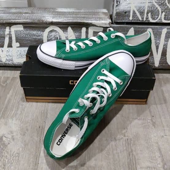 Converse ARMY GREEN, Men's Fashion, Footwear, Sneakers on Carousell