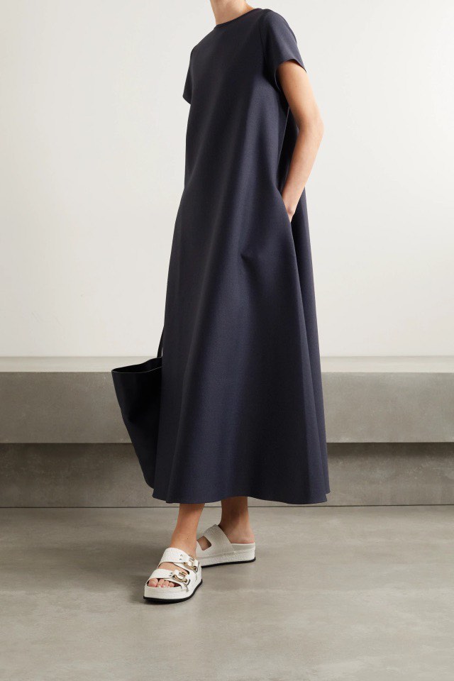 COS blue maxi dress, Women's Fashion, Dresses & Sets, Dresses on Carousell
