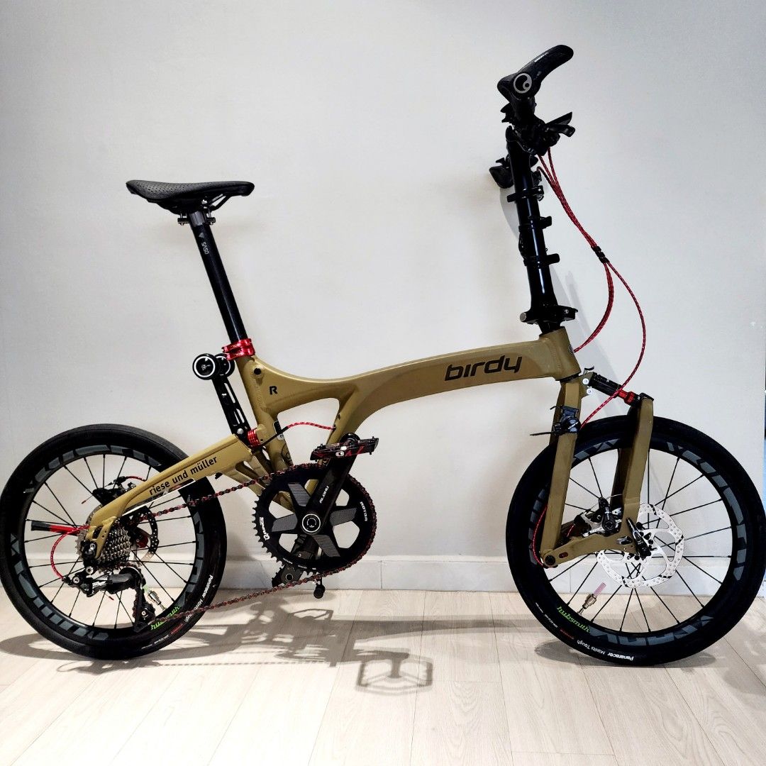 Customised Birdy R20 Hubsmith Rim Stickers, Sports Equipment, Bicycles ...