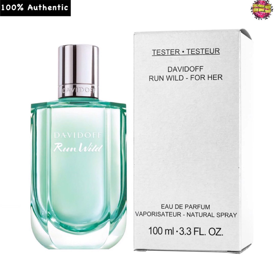 Davidoff Run Wild EDP 100ml for Women (Tester with Cap), Beauty ...