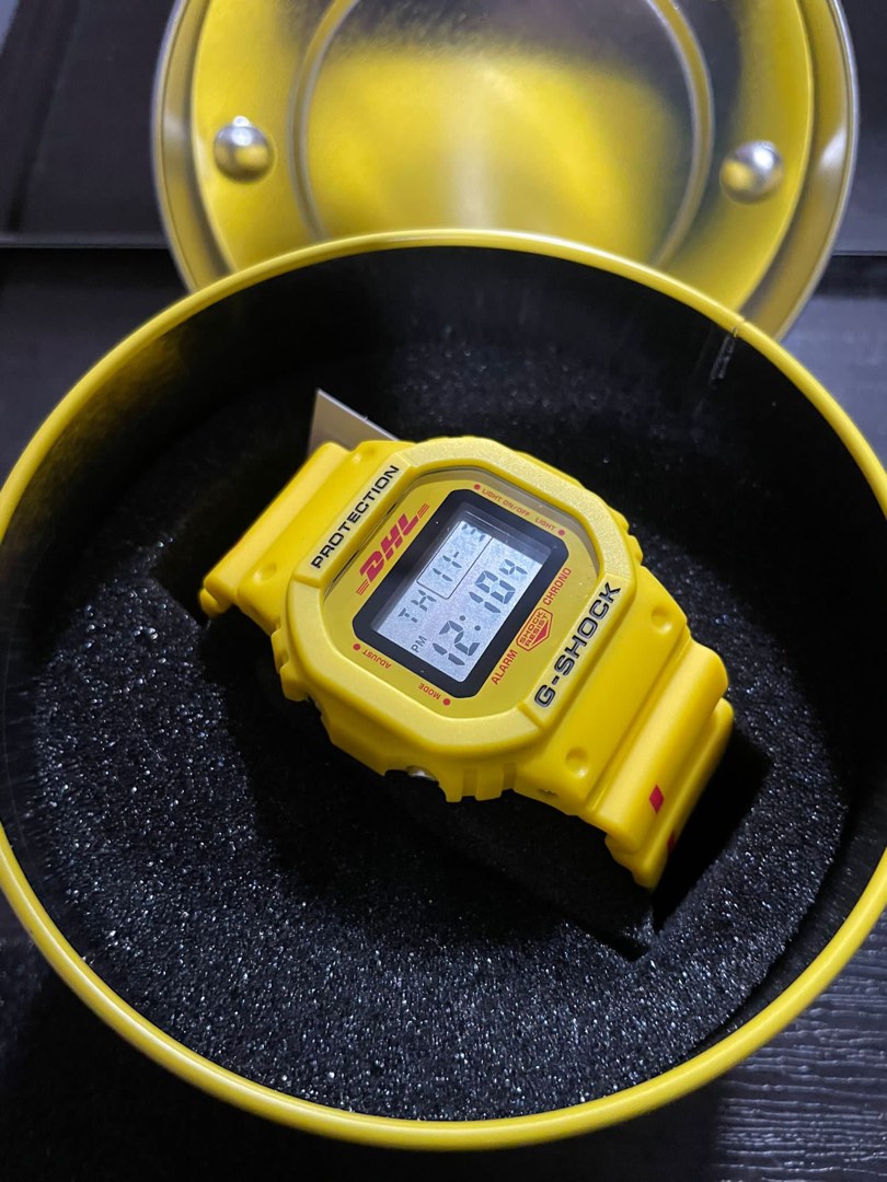 DHL G SHOCK LIMITED EDITION, Men's Fashion, Watches & Accessories ...
