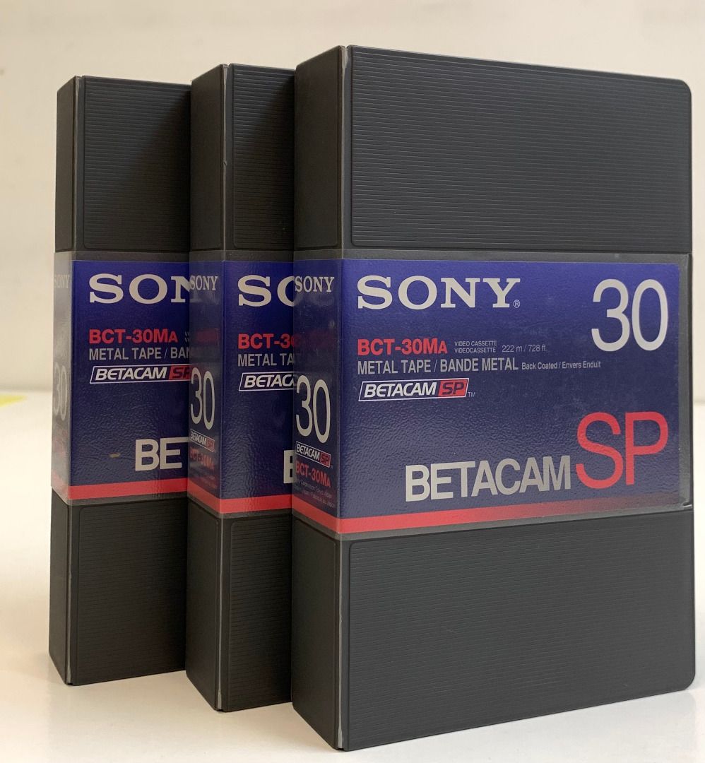 Professional Video Tapes: Digital Betacam/ BetacamSP/ DVCam Tapes ...