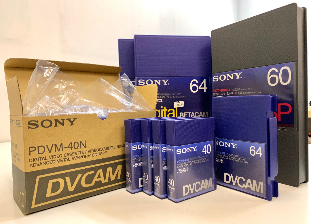 Professional Video Tapes: Digital Betacam/ BetacamSP/ DVCam Tapes ...