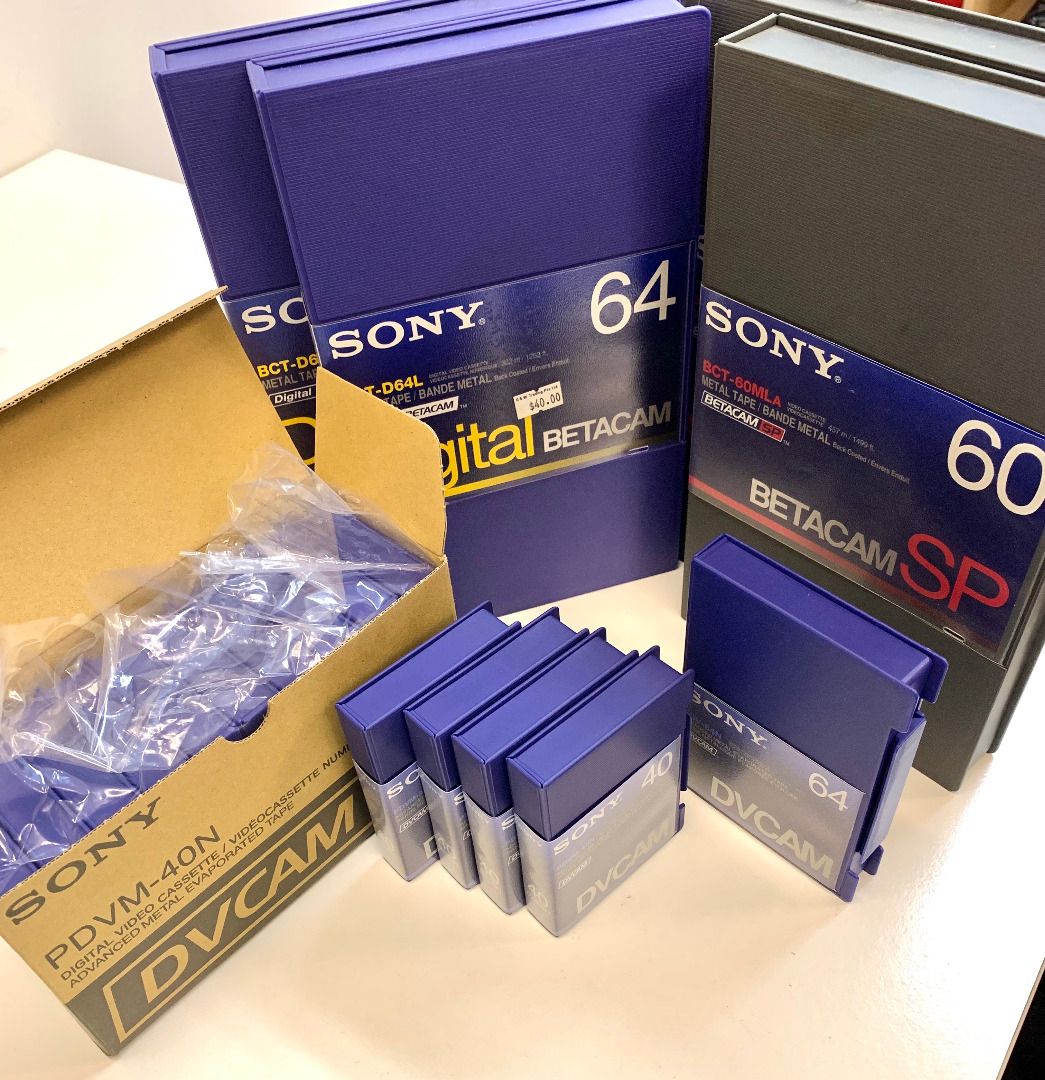 Professional Video Tapes: Digital Betacam/ BetacamSP/ DVCam Tapes ...