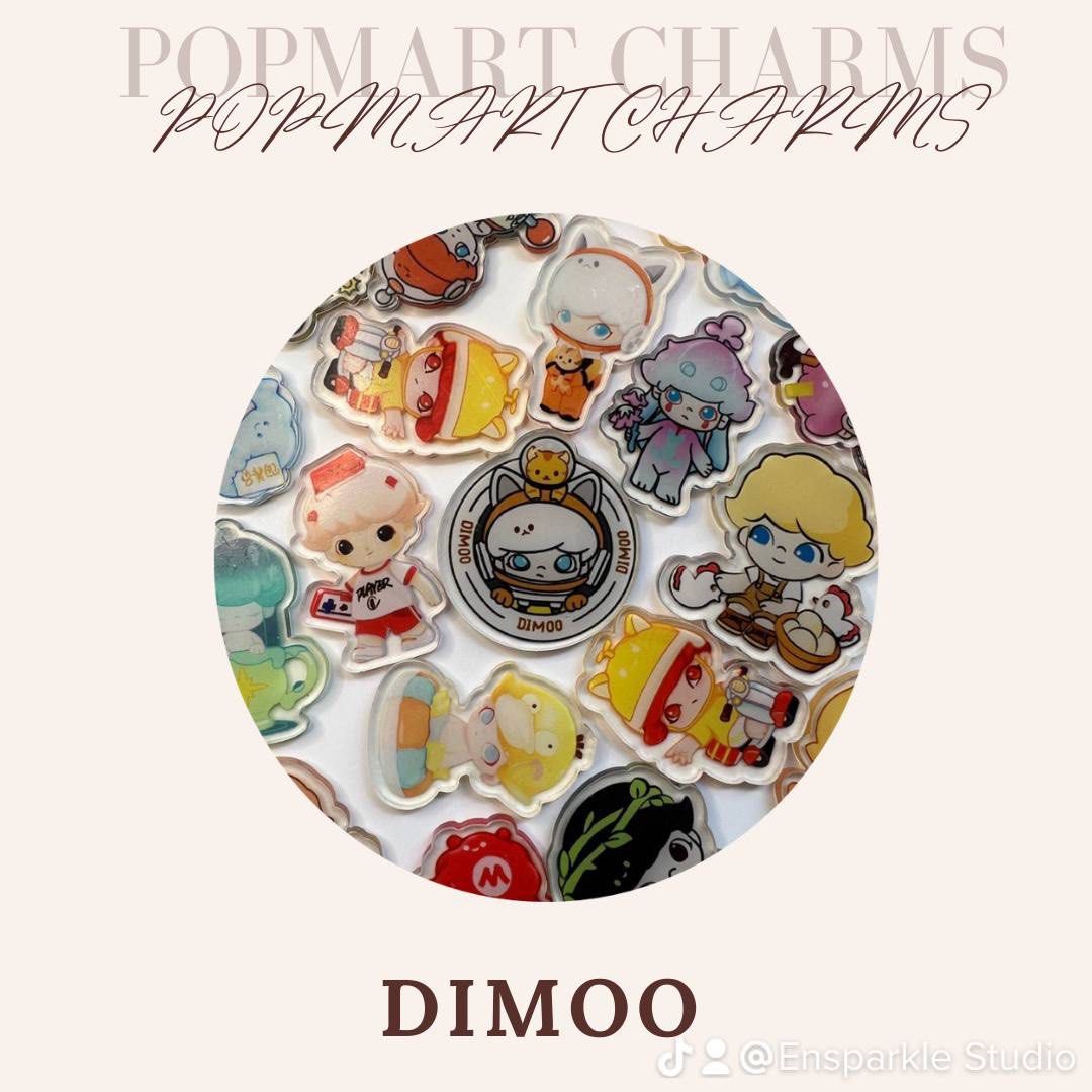 Dimoo Popmart Charm, Hobbies & Toys, Stationery & Craft, Craft Supplies ...