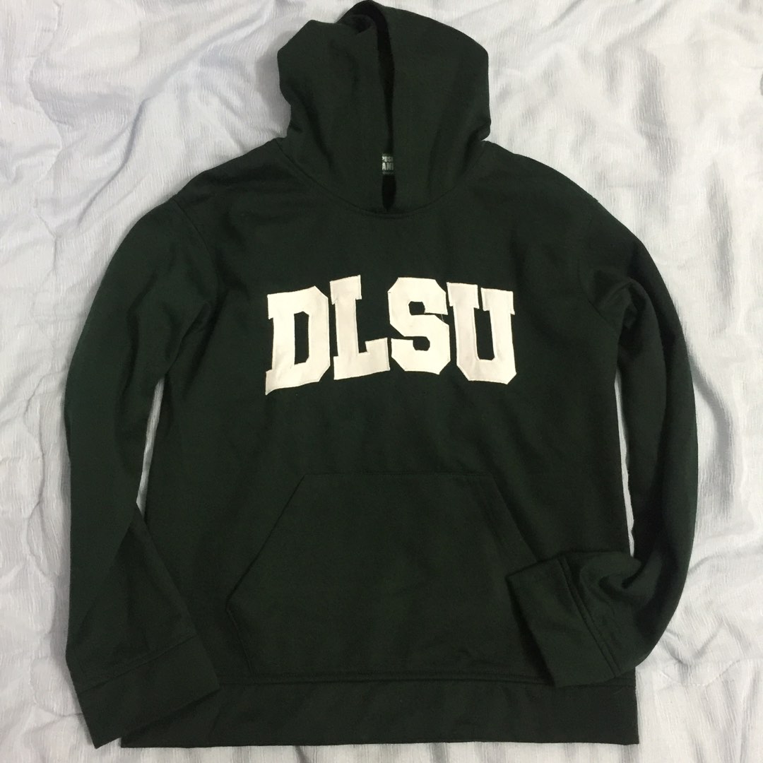 DLSU hoodie, Men's Fashion, Coats, Jackets and Outerwear on Carousell
