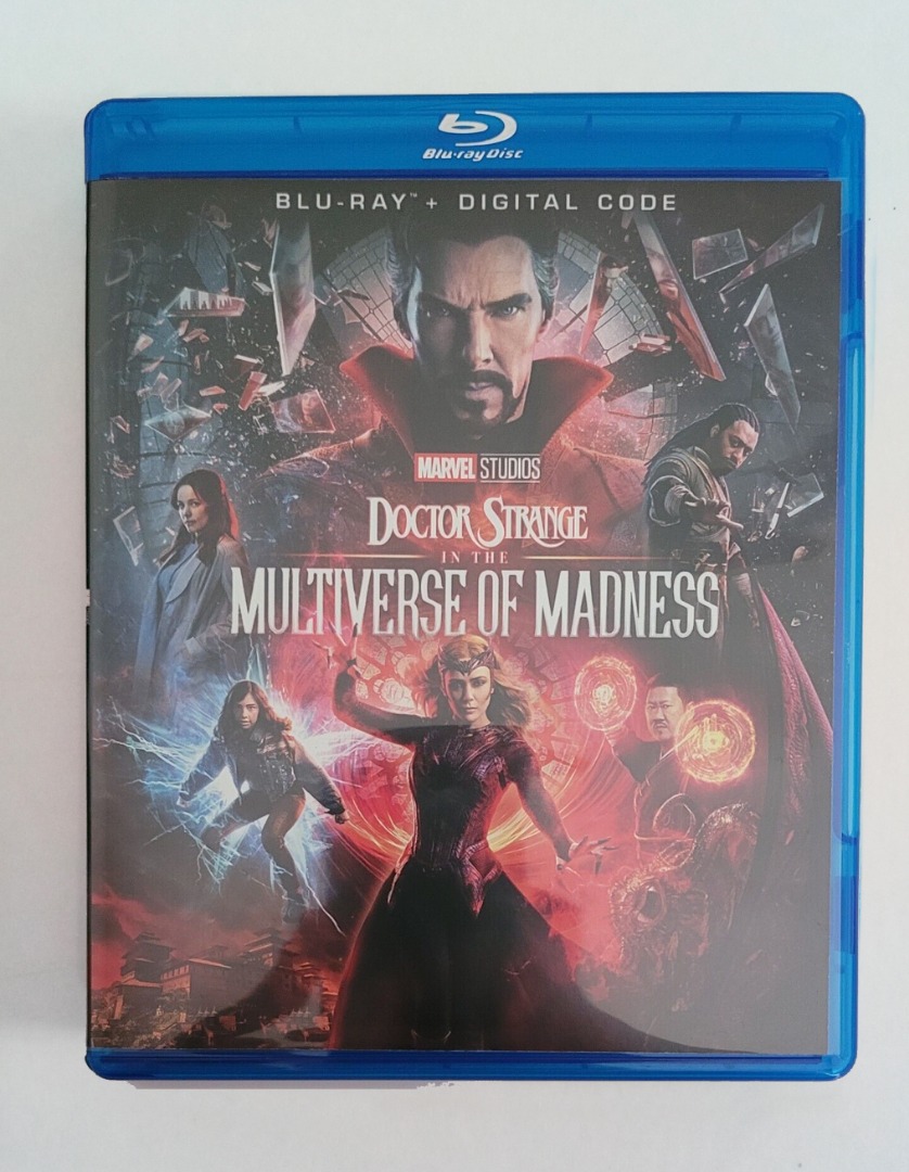 DOCTOR STRANGE IN THE MULTIVERSE OF MADNESS BLU RAY DVD (LIKE NEW ...