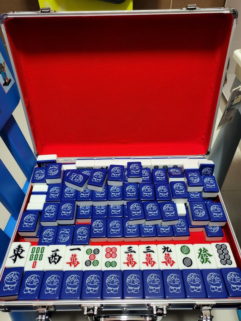 Doraemon Mahjong Tiles set, Hobbies & Toys, Toys & Games on Carousell