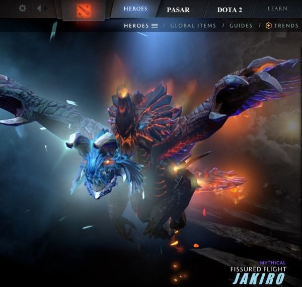 Dota 2 - Fissured Flight (Jaki), Hobbies & Toys, Toys & Games on Carousell