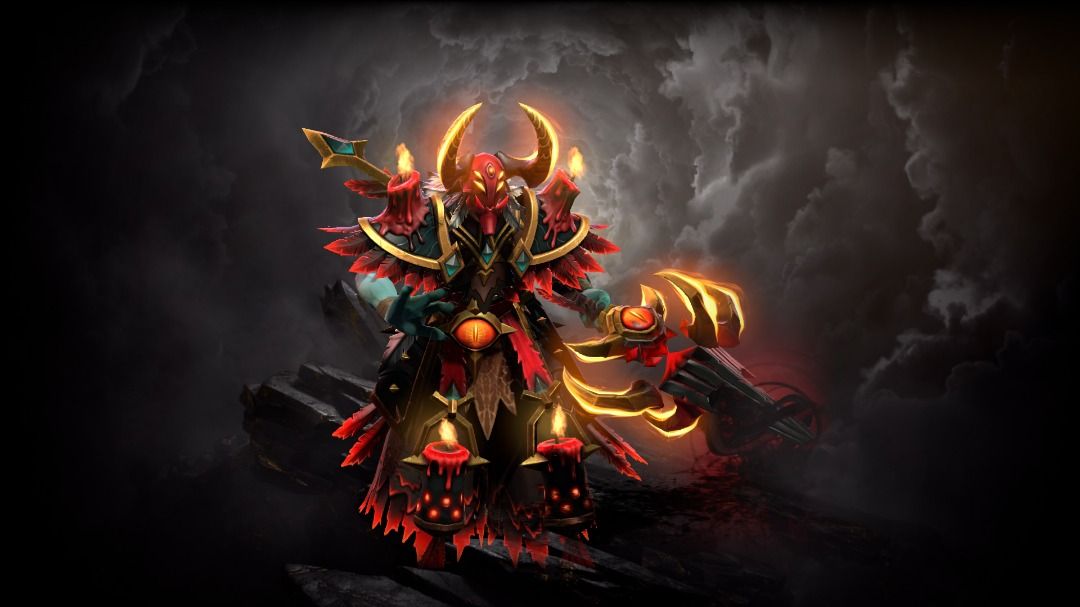 Dota 2 - Herald of the Ember Eye (Grim), Hobbies & Toys, Toys & Games ...