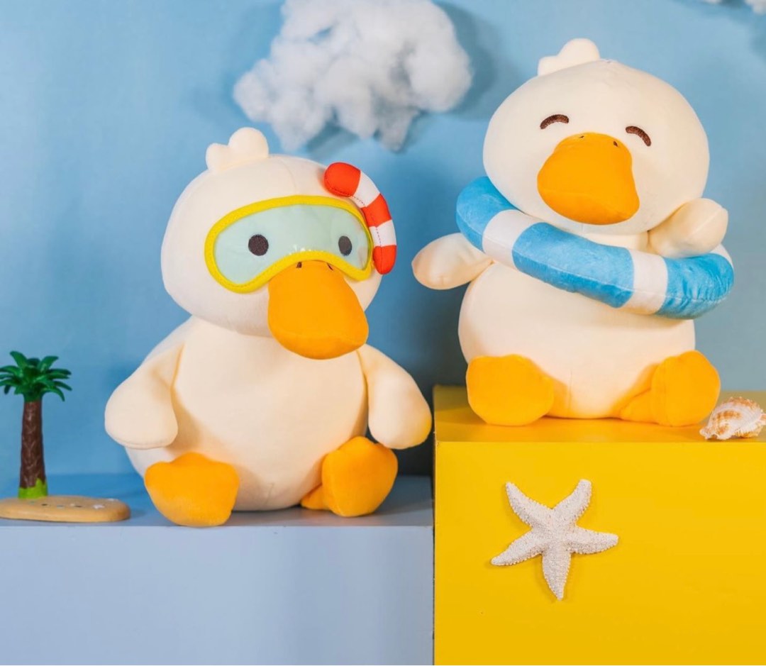 Duck Plush Toy by Miniso, Hobbies & Toys, Toys & Games on Carousell