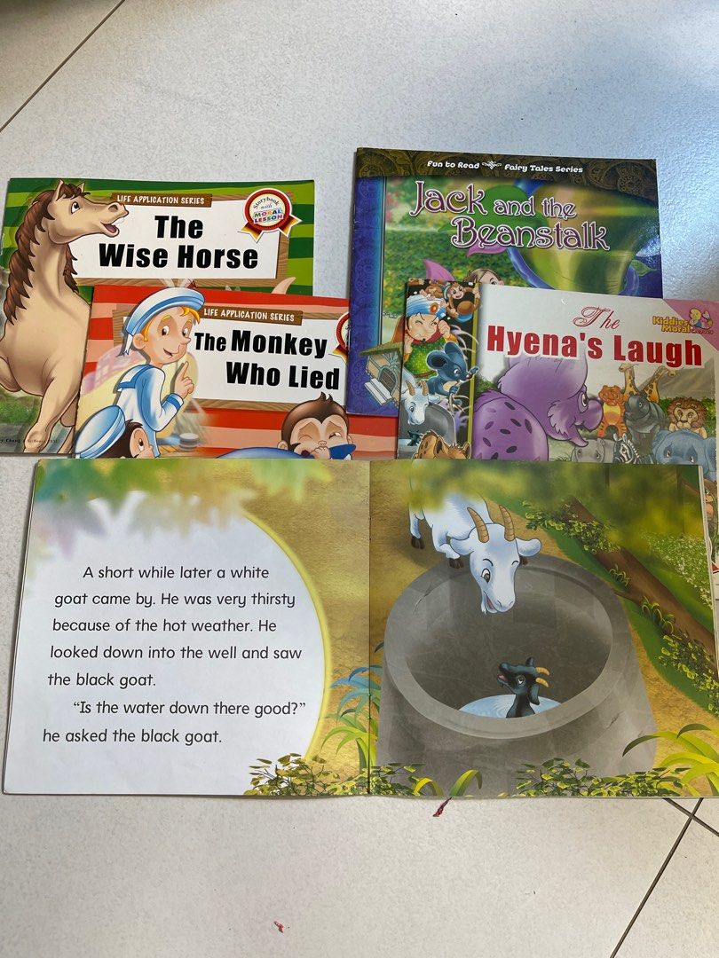 Easy reading Story books for kindergarten , Hobbies & Toys, Books ...