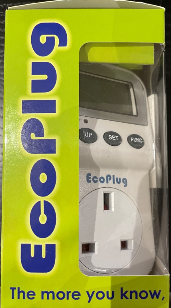 Eco plug energy monitoring, Furniture & Home Living, Home Improvement ...