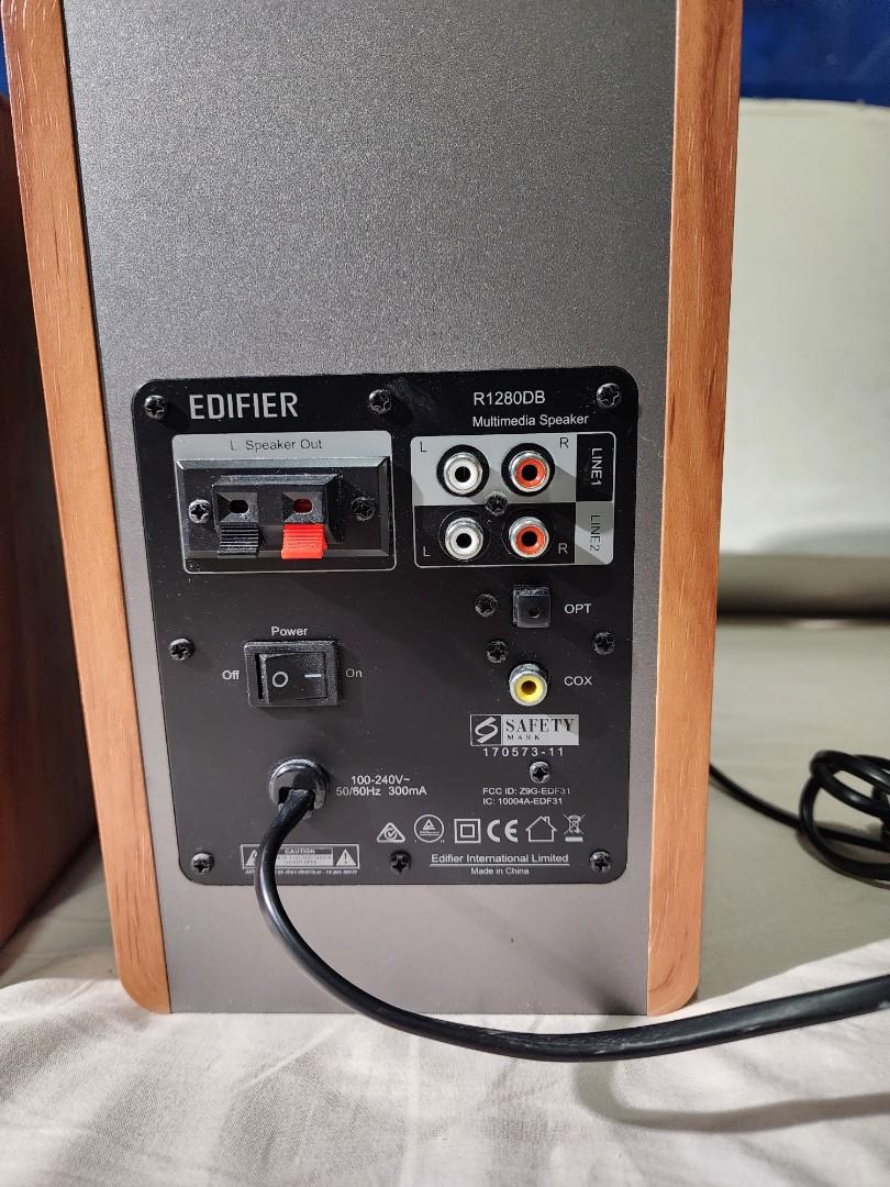 Edifier Bookshelf Speaker R1280DB Stereo Bluetooth, Audio, Soundbars ...