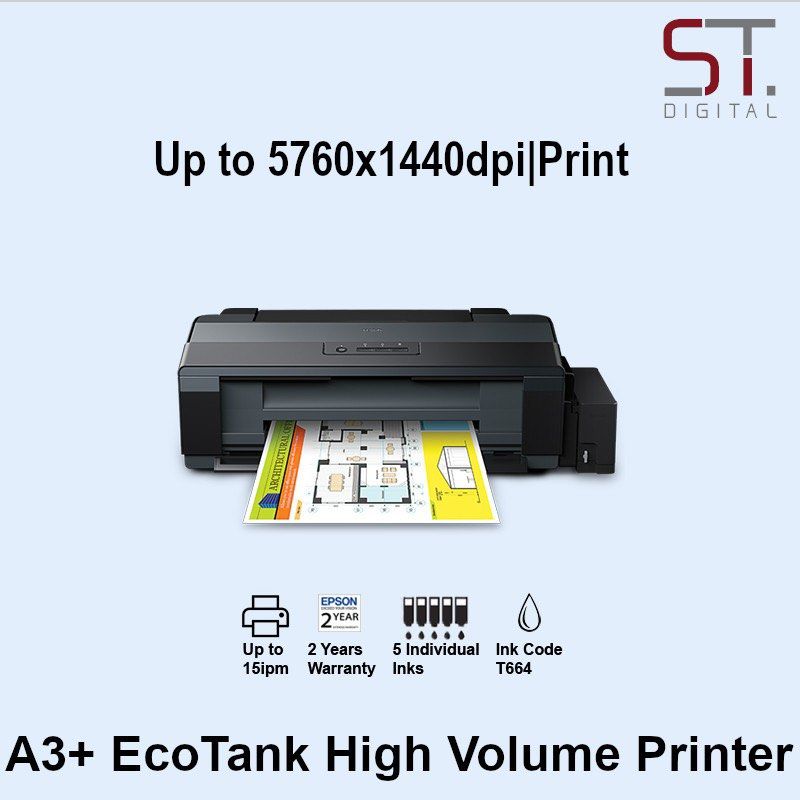 Epson A3 Printer L1300, Computers & Tech, Printers, Scanners & Copiers ...