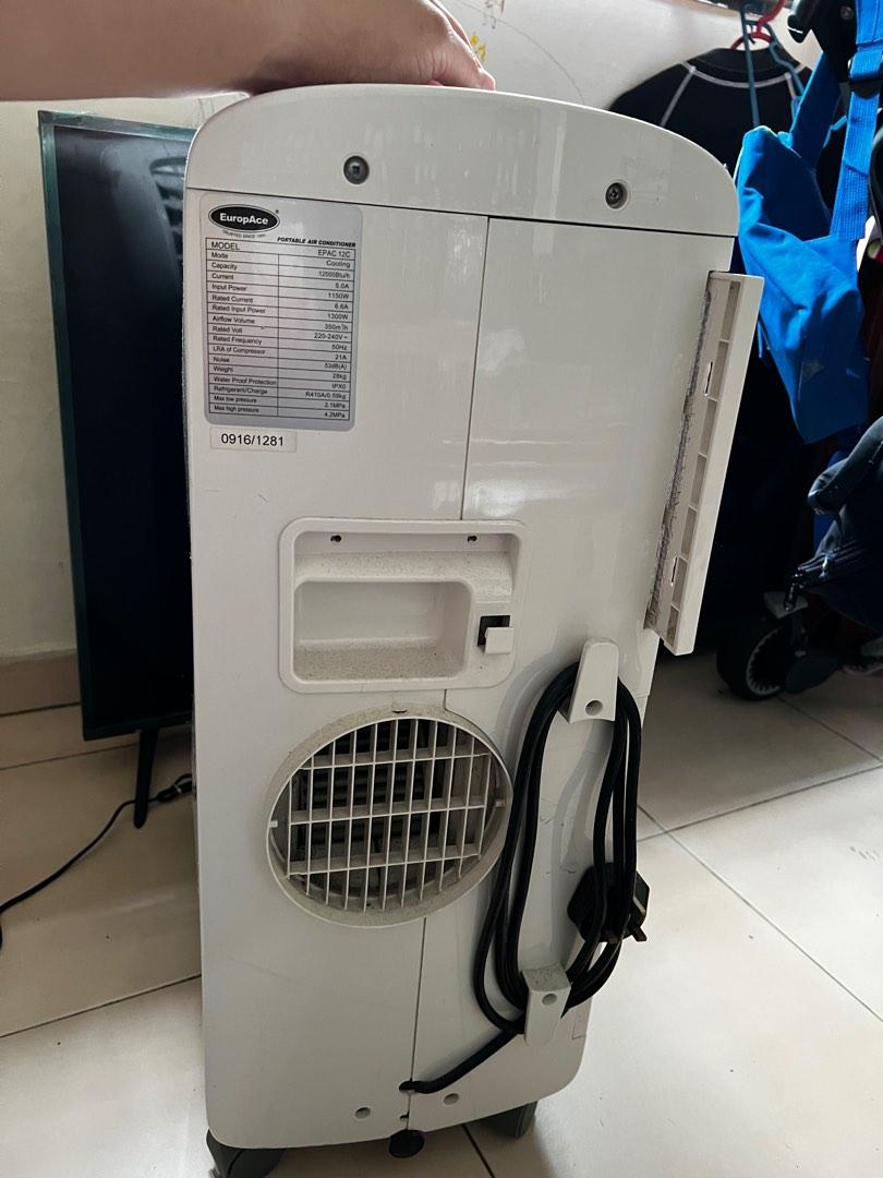 EuroPace Portable aircon 12000btu, TV & Home Appliances, Air ...