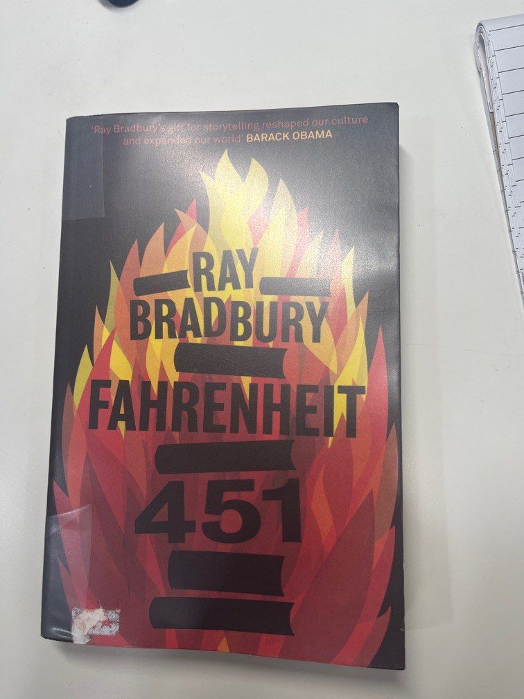 fahrenheit 451, Hobbies & Toys, Books & Magazines, Fiction & Non ...