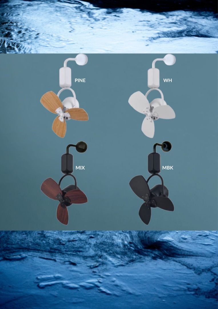 Fanco DONO 16" WALL OR CEILING MOUNT CORNER DC FAN | Include Basic ...