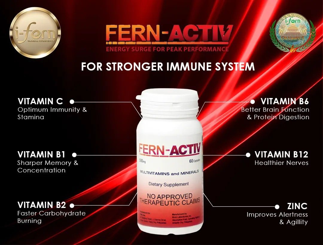 FERN ACTIV by IFERN, Health & Nutrition, Health Supplements, Vitamins ...