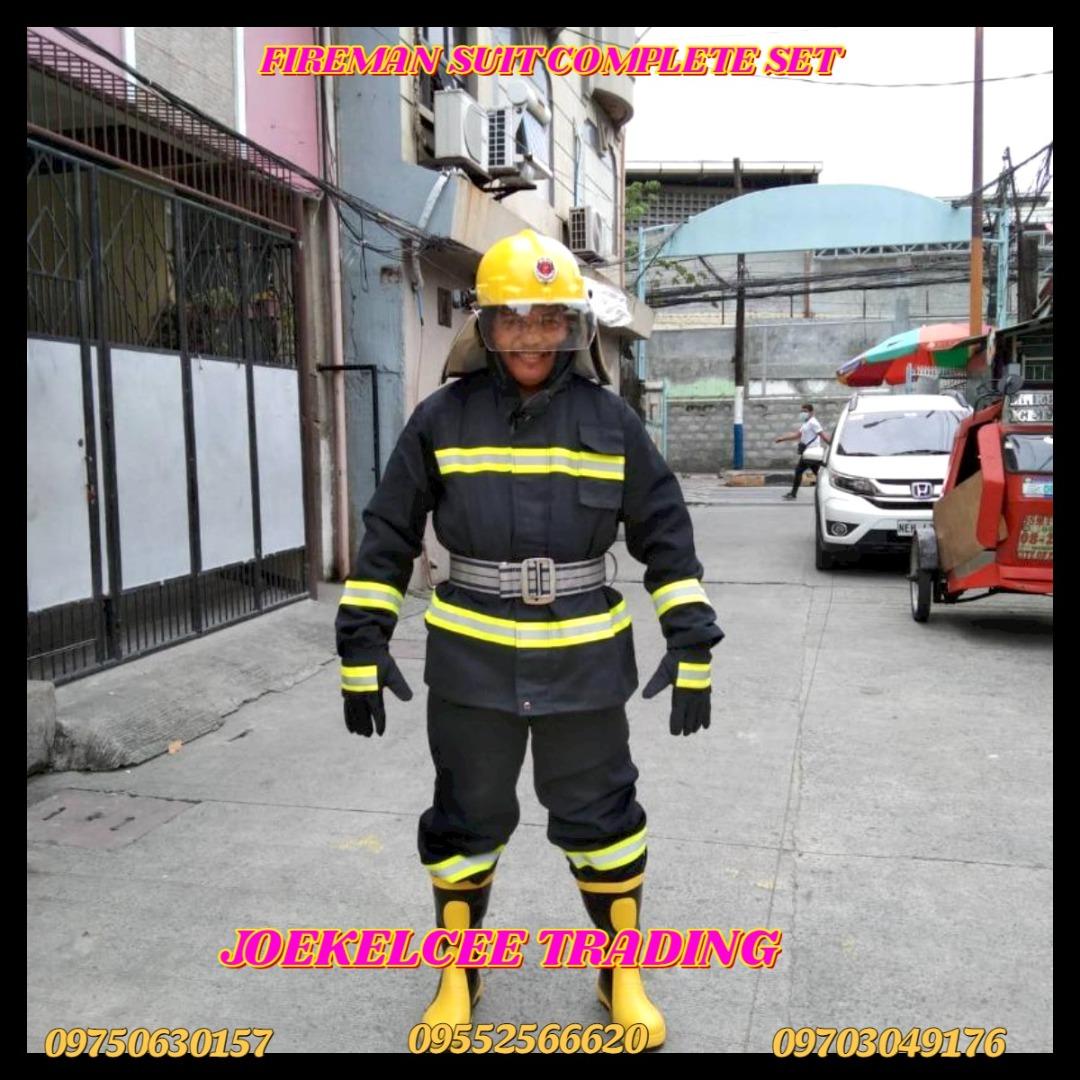 fireman suit complete set, Men's Fashion, Coats, Jackets and Outerwear ...