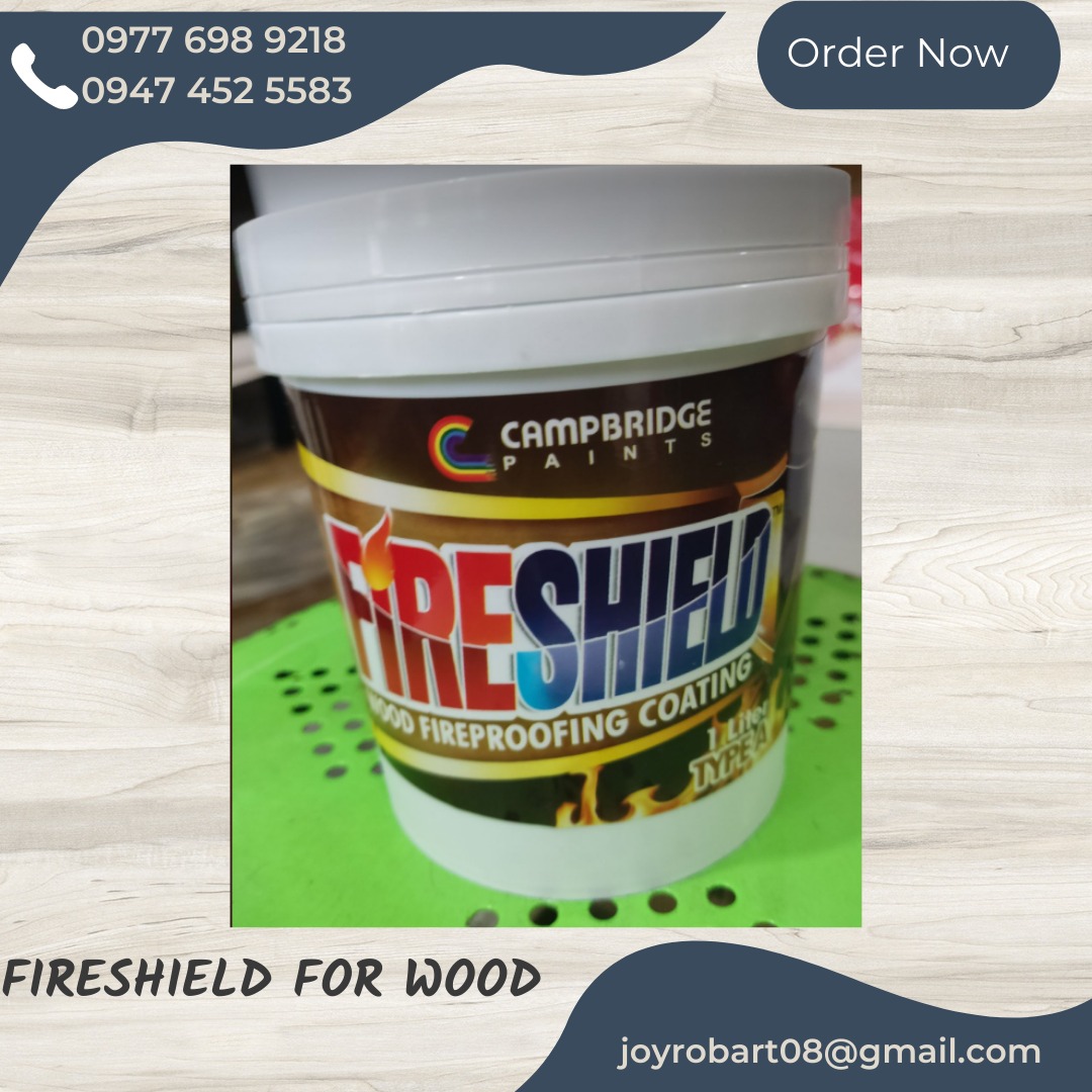 FIRESHIELD FOR WOOD, Commercial & Industrial, Construction Tools & Equipment on Carousell