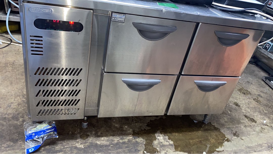 (Free delivery and warranty) Eurochill 4 drawer chiller/ 4 drawer ...