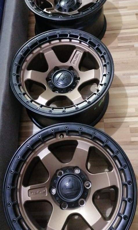 fuel mags rim 17 looks new pa 3 avail lang po., Car Parts & Accessories ...
