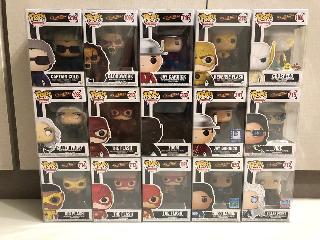 Funko Pop CW The Flash series, Hobbies & Toys, Toys & Games on Carousell