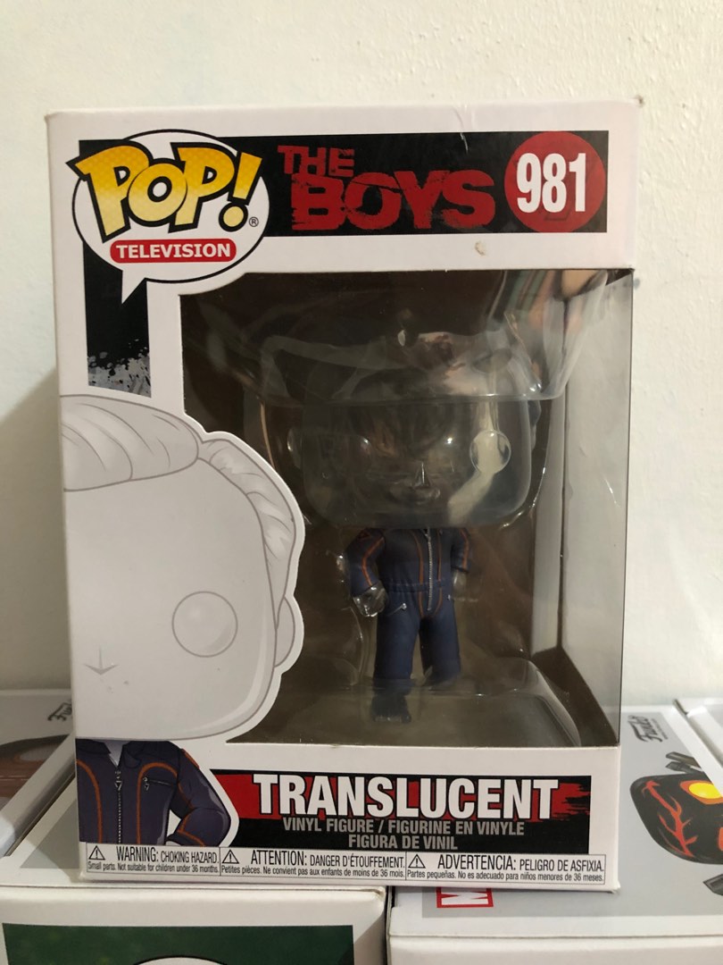 Funko Pop Transluscent The Boys, Hobbies & Toys, Toys & Games on Carousell
